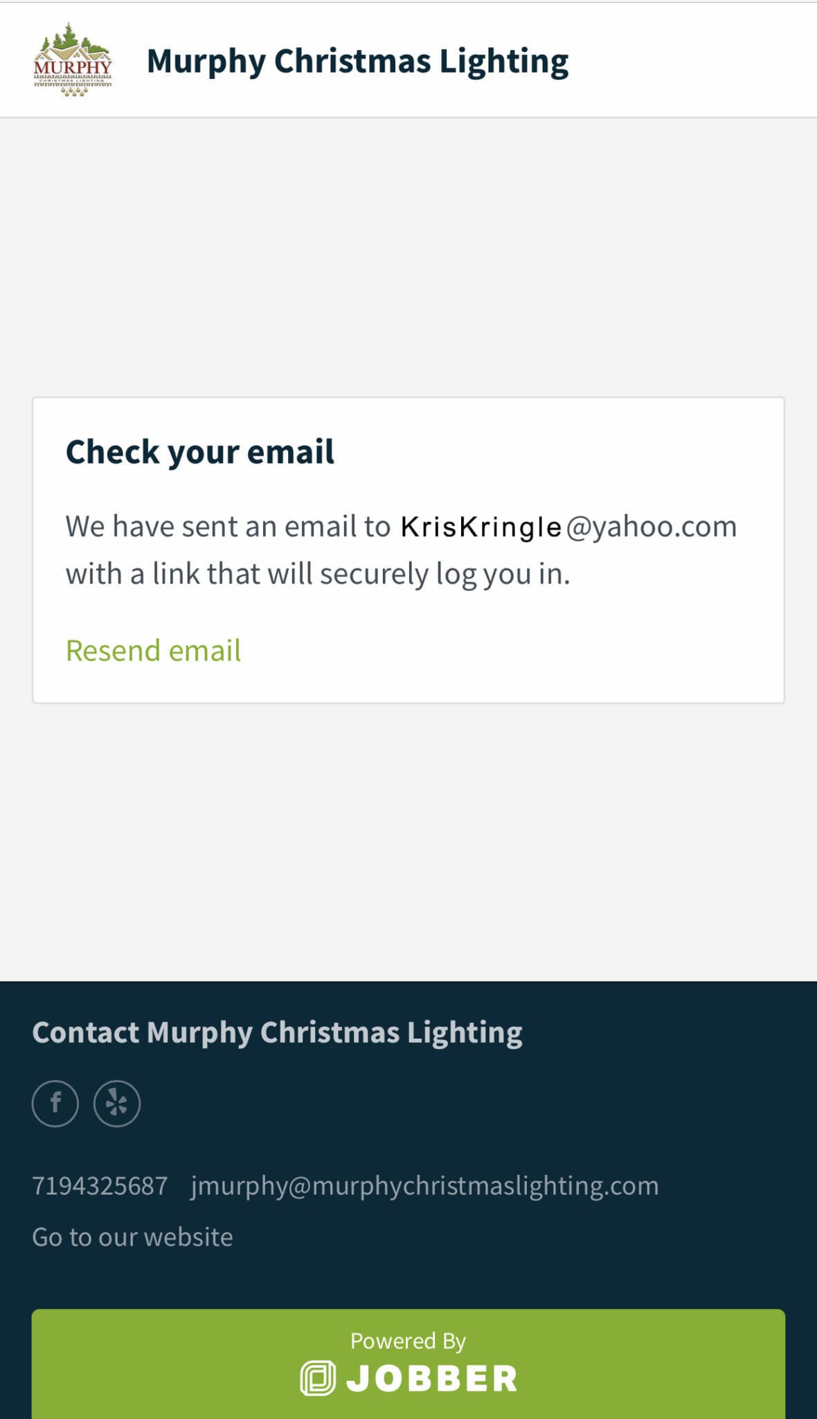 Jobber Client Hub – Murphy,Inc